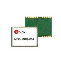 NEO-M8Q-01A U-Blox 24-SMD Module 1.575GHz BeiDou, Galileo, GLONASS, GNSS, GPS - RF Receivers ...